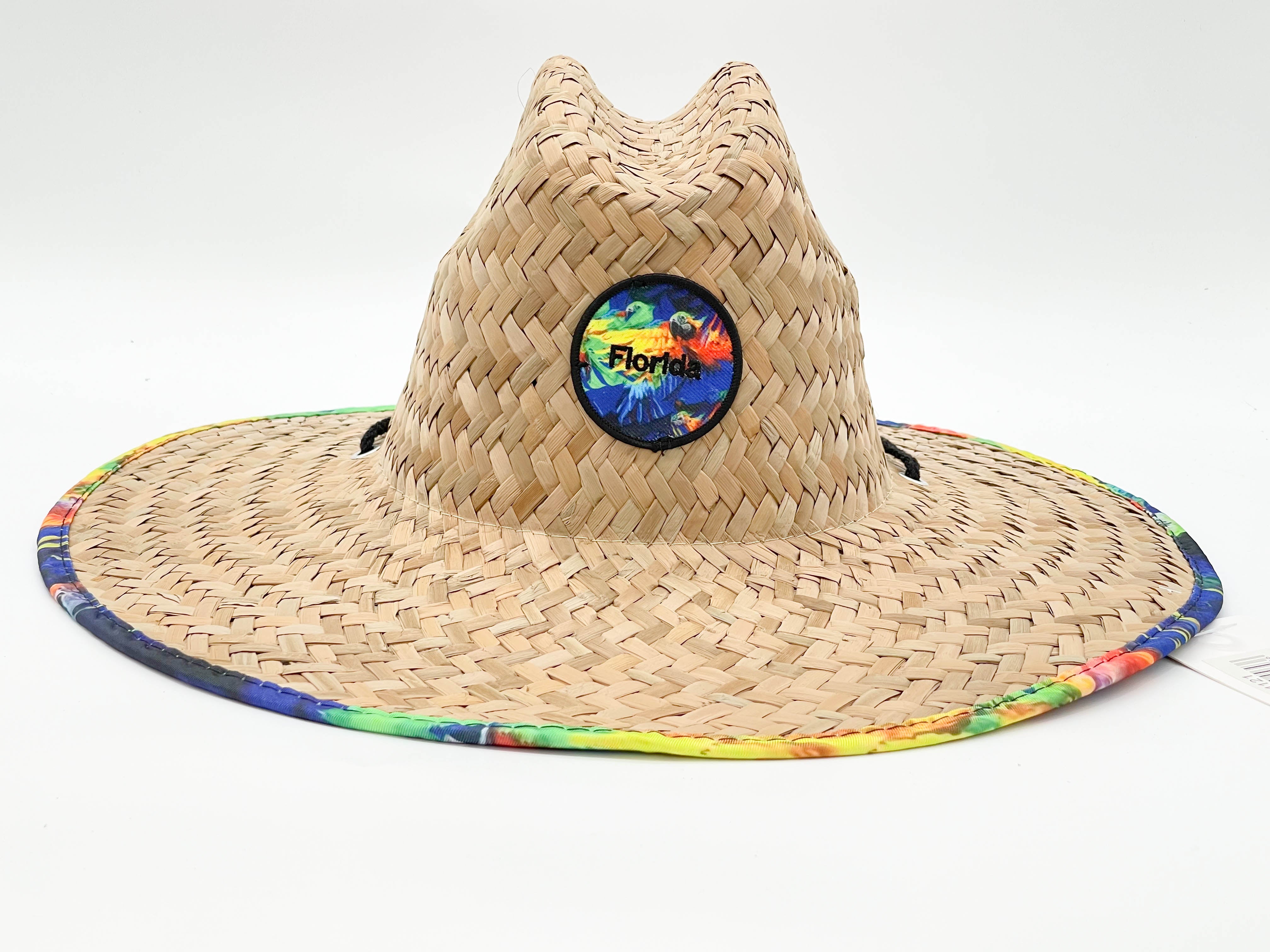 "FLORIDA PARROT" BEACH STRAW HAT WHOLESALE – LJIsland